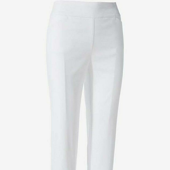true envy | Pants & Jumpsuits | True Envy White Stretchy Straight Leg ...